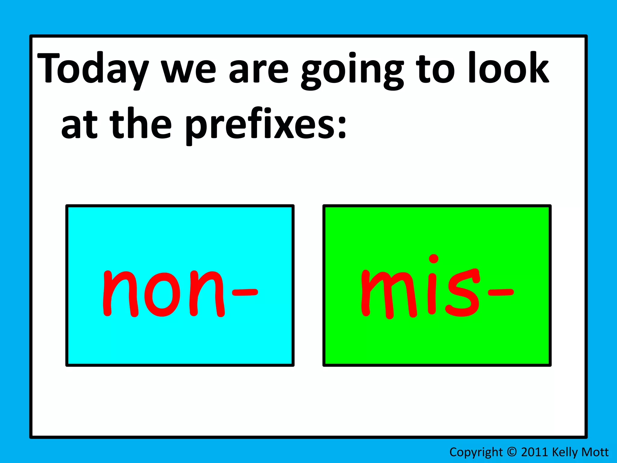 Unit 1 lesson 4 vocabulary strategies prefixes non mis- | PPTX