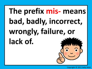 Unit 1 lesson 4 vocabulary strategies prefixes non mis- | PPTX