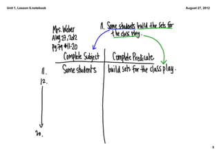 Unit 1, Lesson 6 | PDF