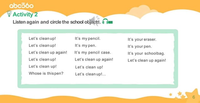 Unit 1 Lesson 7 Monty the Artist Language Focus and Practice -converted ...