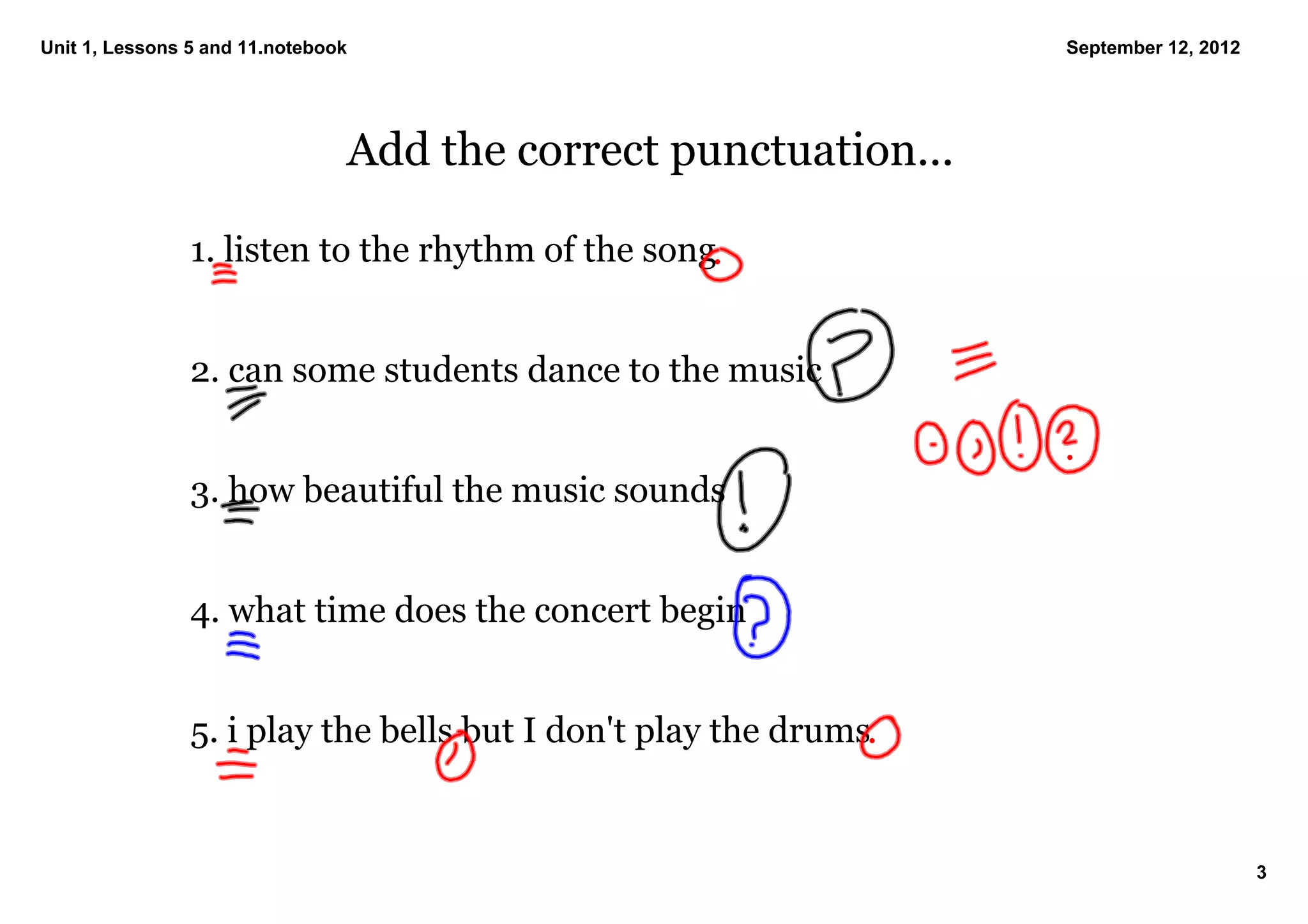 Unit 1, Lessons 5 and 11 | PPT