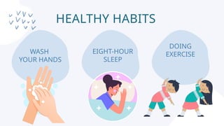 LET’S STAY HEALTHY & KINDS OF ILLNESSES. | PPTX | Cold and Flu ...