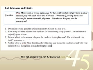 Unit 1 limits and continuity | PPTX