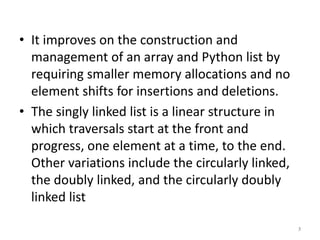 Unit 1 linked list | PPT | Free Download