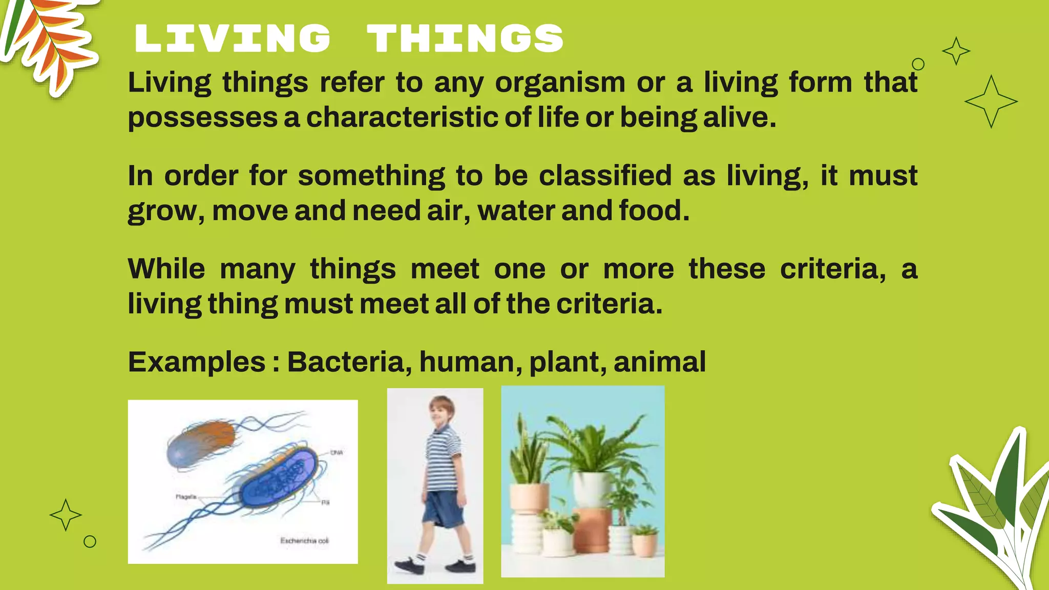 UNIT 1 LIVING THINGS AND NON-LIVING THINGS.pptx