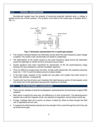 loudspeakers and microphones | PDF