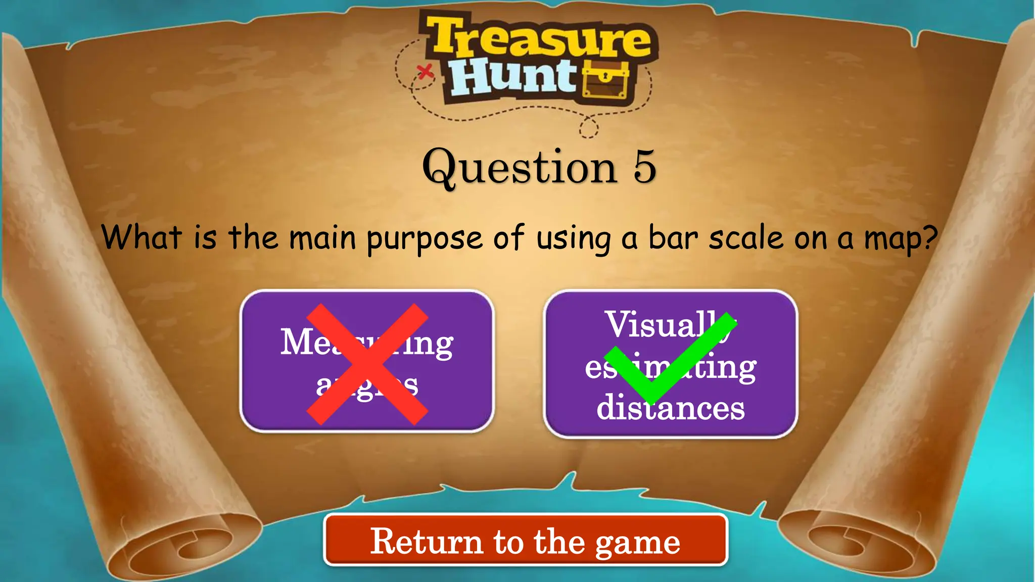 Game Quiz - Maps and Scales | PPT