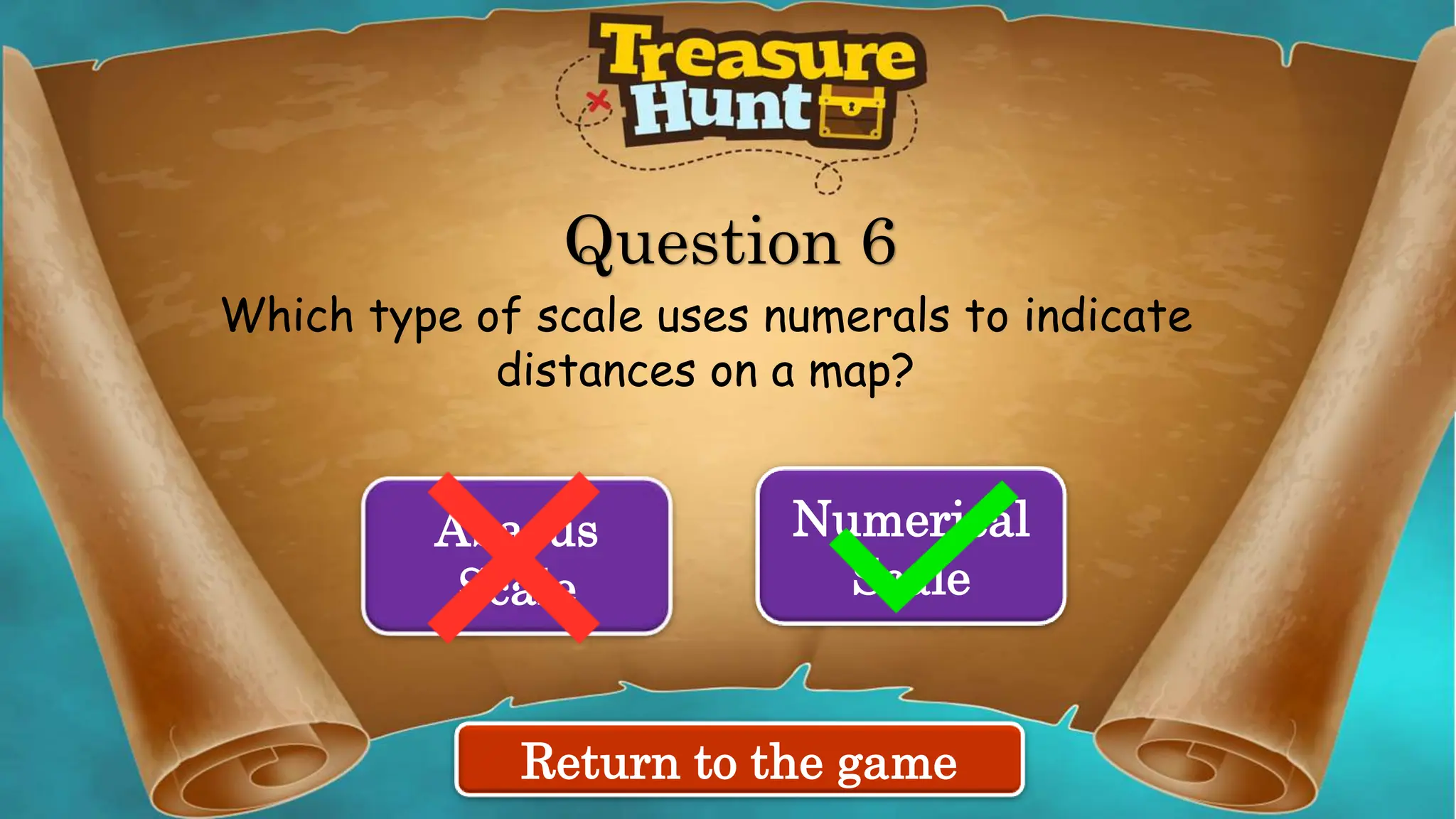 Game Quiz - Maps and Scales | PPT
