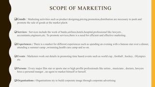 Unit 1 marketing management | PPTX