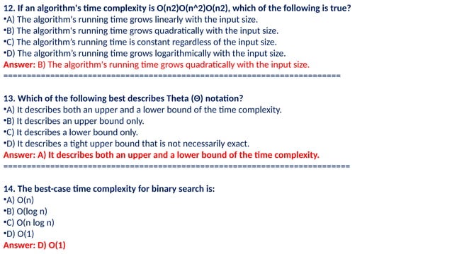 Unit 1 Mcqpptxdesign Analysis And Algorithms Pptx Programming Languages Computing