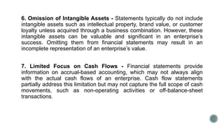 Financial Statement Analysis- Types Characterstics and Limitations | PPTX