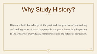 Unit 1 Meaning and Relevance of History.pptx