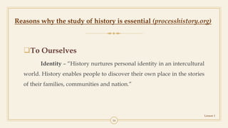 Unit 1 Meaning and Relevance of History.pptx