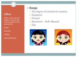 Unit1 mental status examinationonline | PPT
