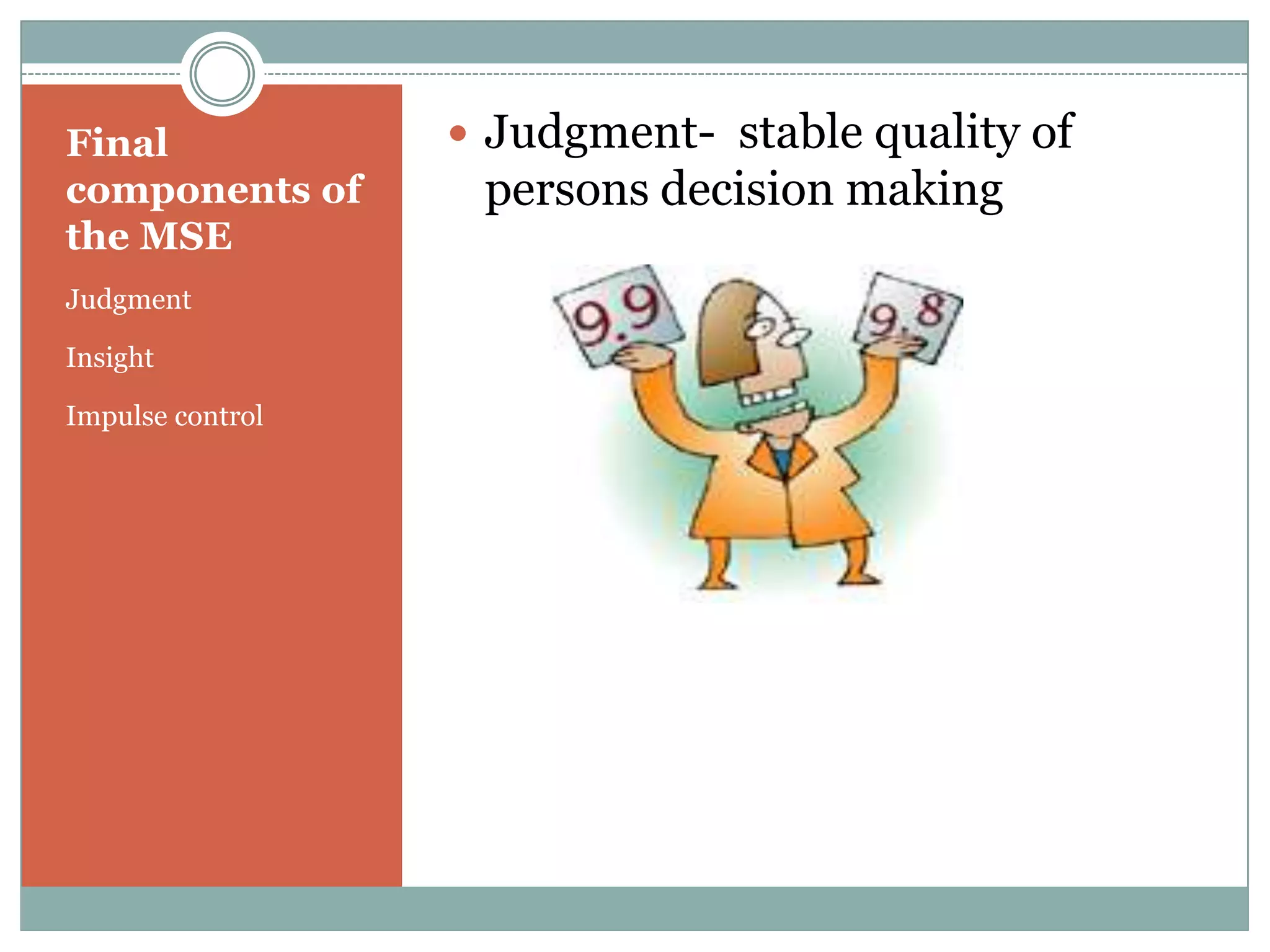 Unit1 mental status examinationonline2 | PPTX