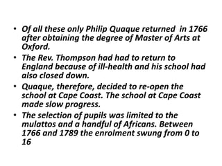 History and management of education (EDF 402) | PDF