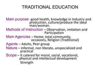 History and management of education (EDF 402) | PDF