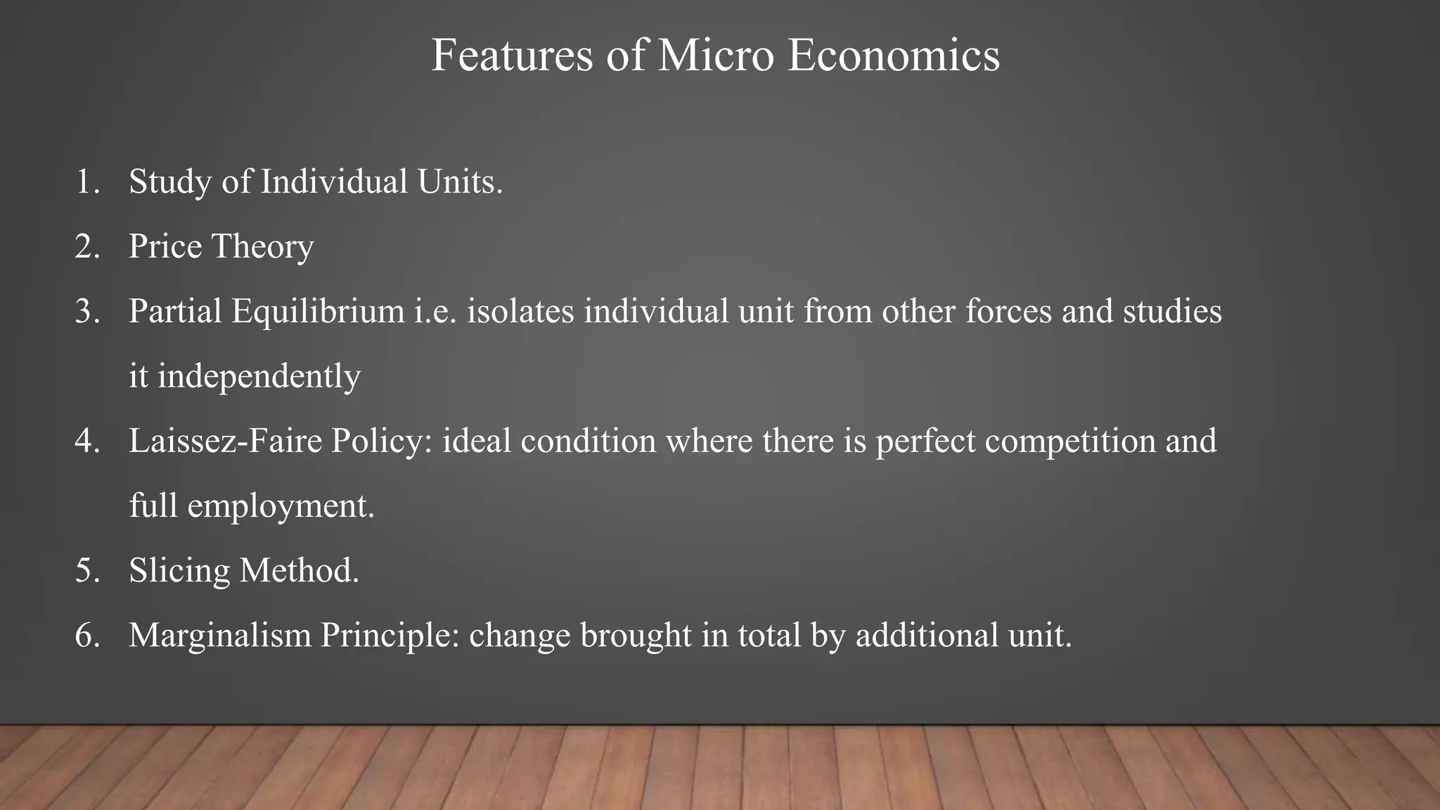 Introduction to Economics (Micro Economics) | PPTX