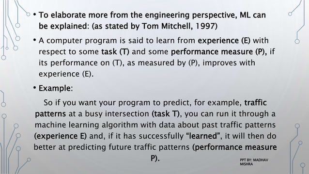 Machine Learning Unit 1 Semester 3 MSc IT Part 2 Mumbai University | PPTX