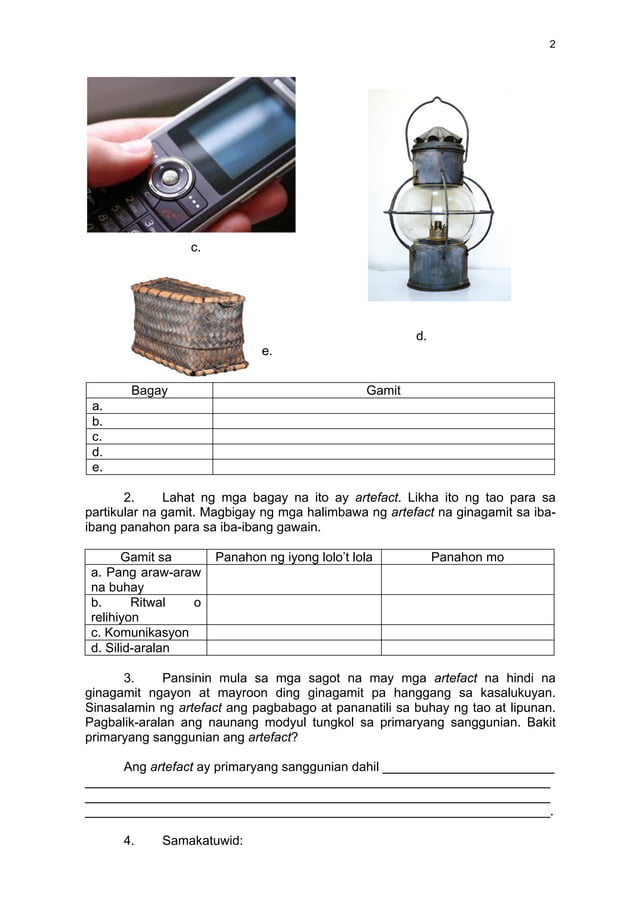 Unit 1, mod 2 Ang bangang Manunggul at mga sinaunang paniniwala | PDF