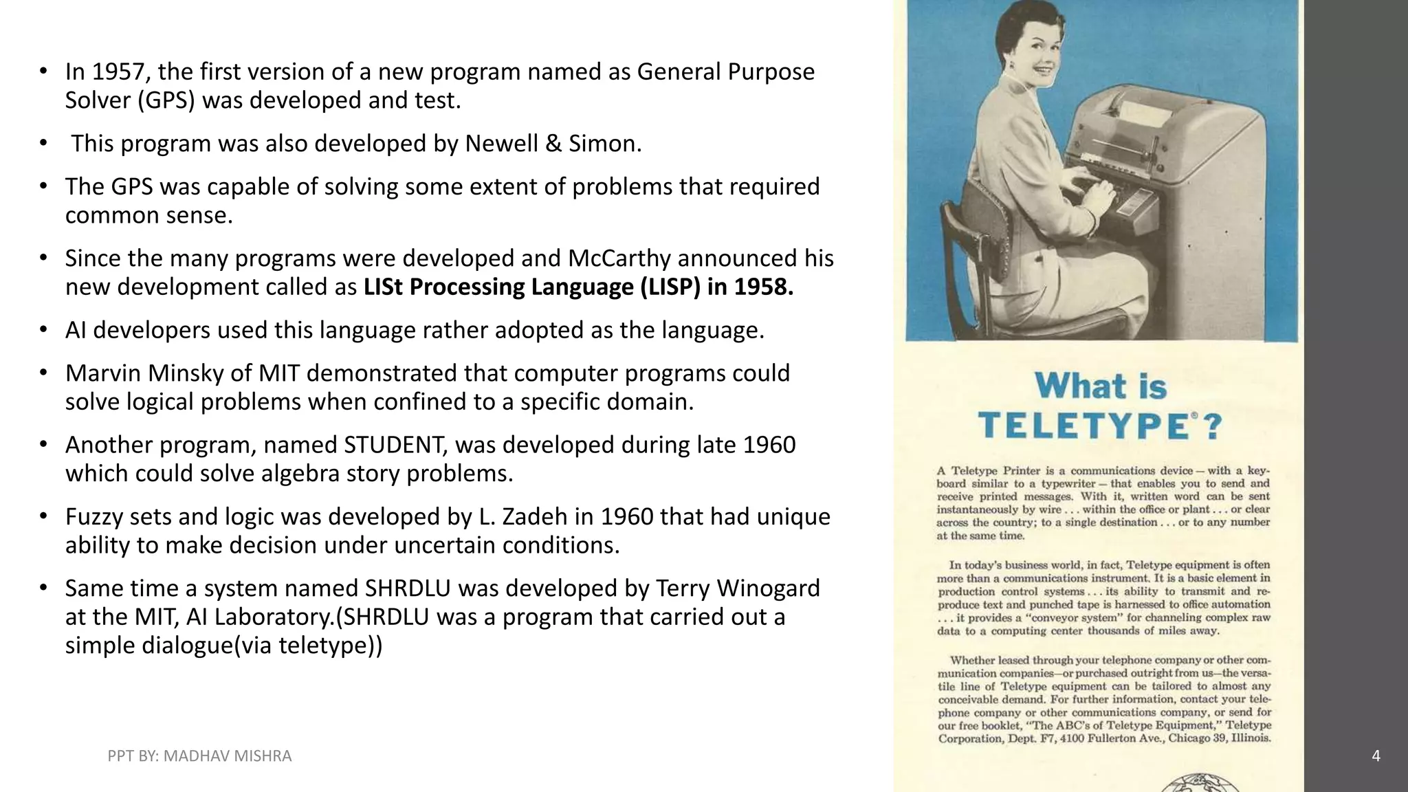 Applied Artificial Intelligence Unit 1 Semester 3 MSc IT Part 2 Mumbai University | PPTX