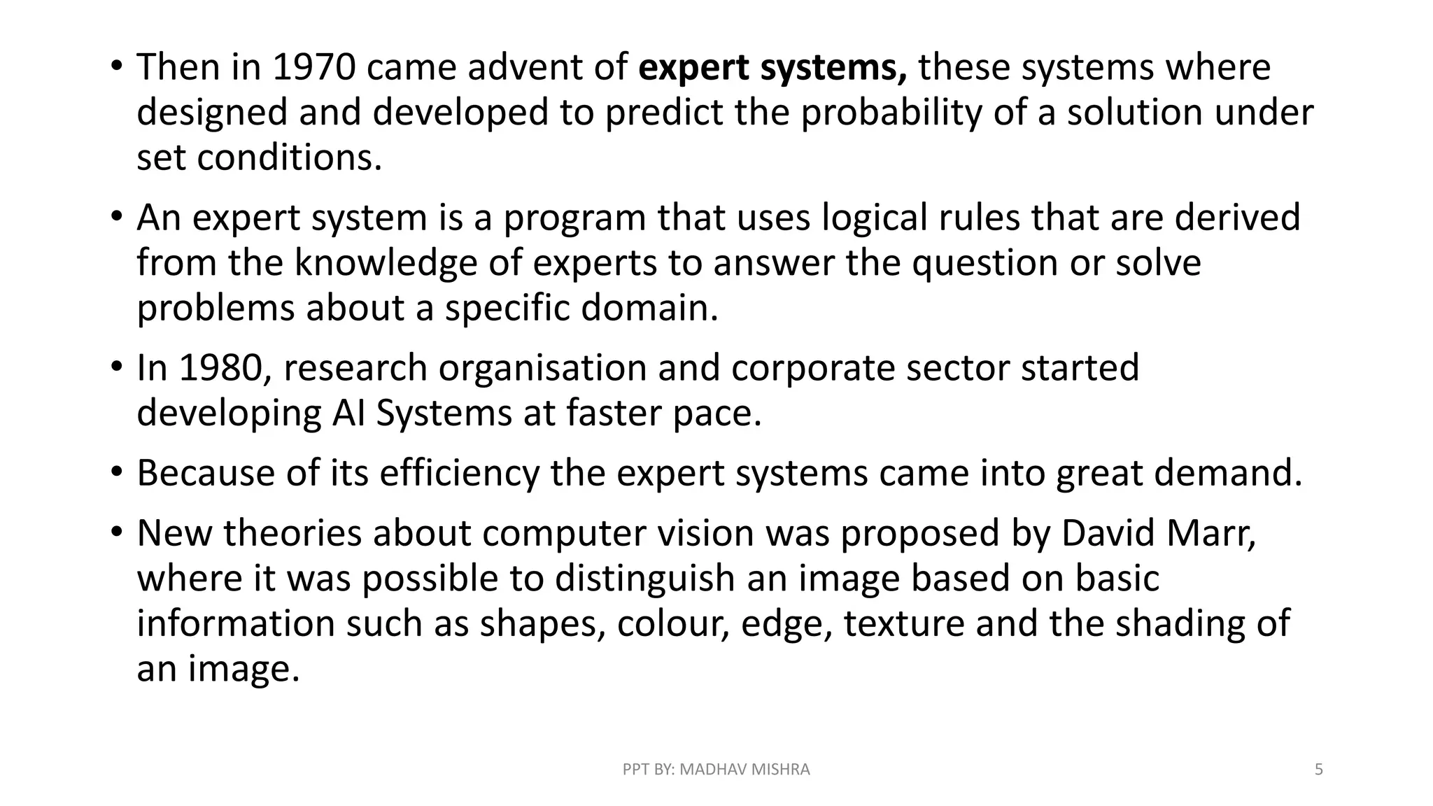 Applied Artificial Intelligence Unit 1 Semester 3 MSc IT Part 2 Mumbai ...