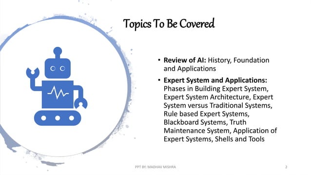 Applied Artificial Intelligence Unit 1 Semester 3 MSc IT Part 2 Mumbai ...