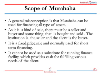 Unit 1(murabaha) | PPTX