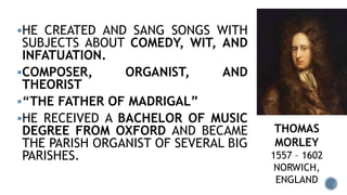 UNIT 1 MUSIC 9 RENAISSANCE L2.ppt MUSIC 9 | PPT