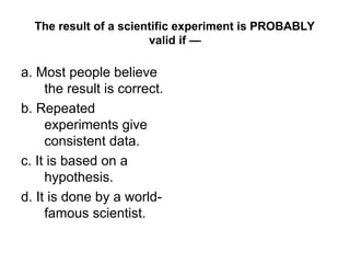 Unit 1— The Nature of Science review.ppt
