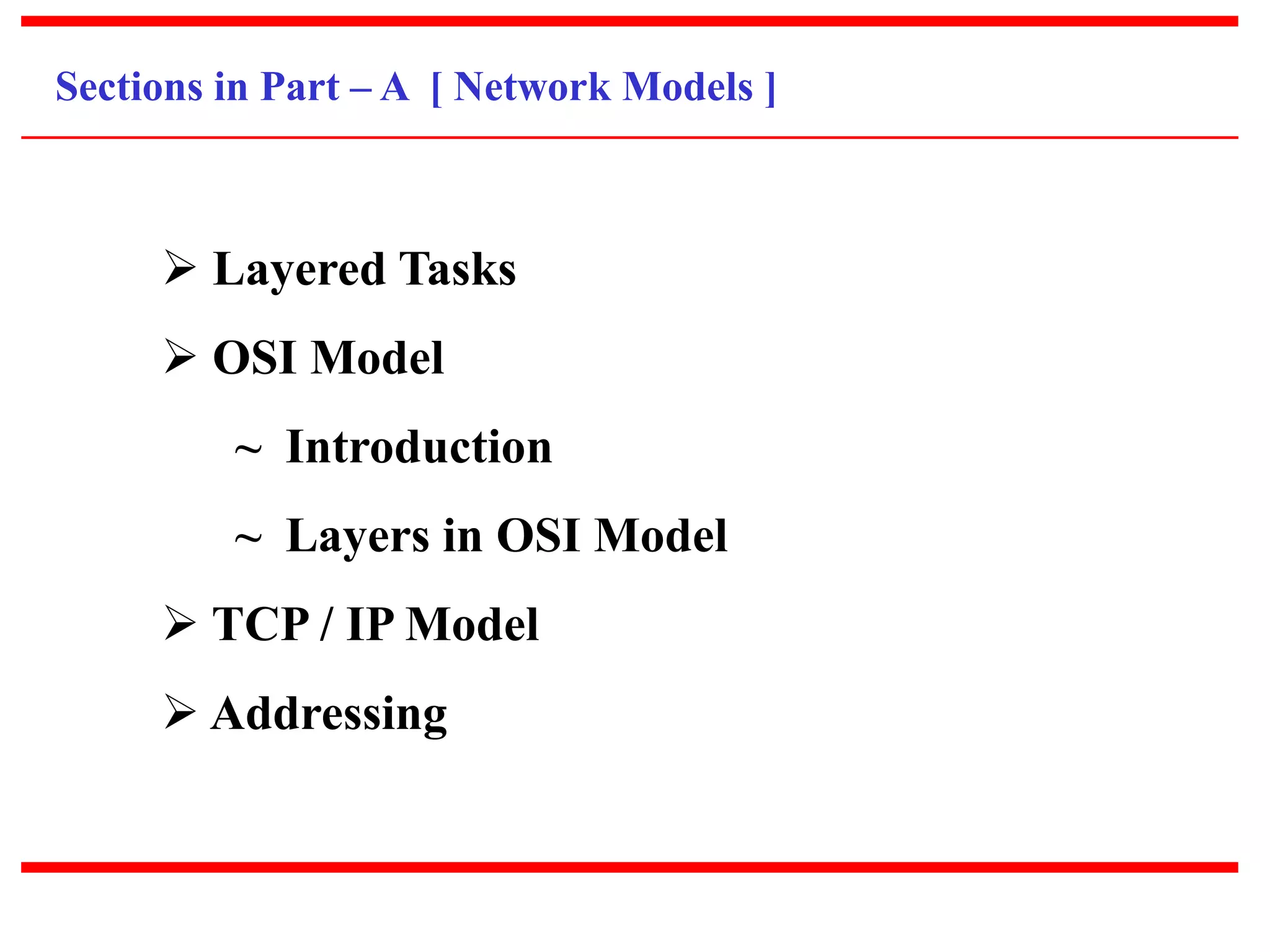 Unit 1 network models & typical examples(part a) | PPTX