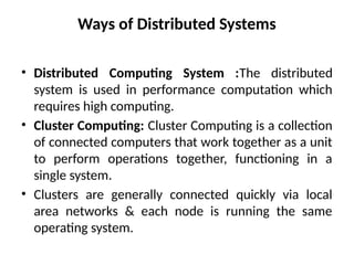 Computing systems/Introduction to cloud computing | PPT