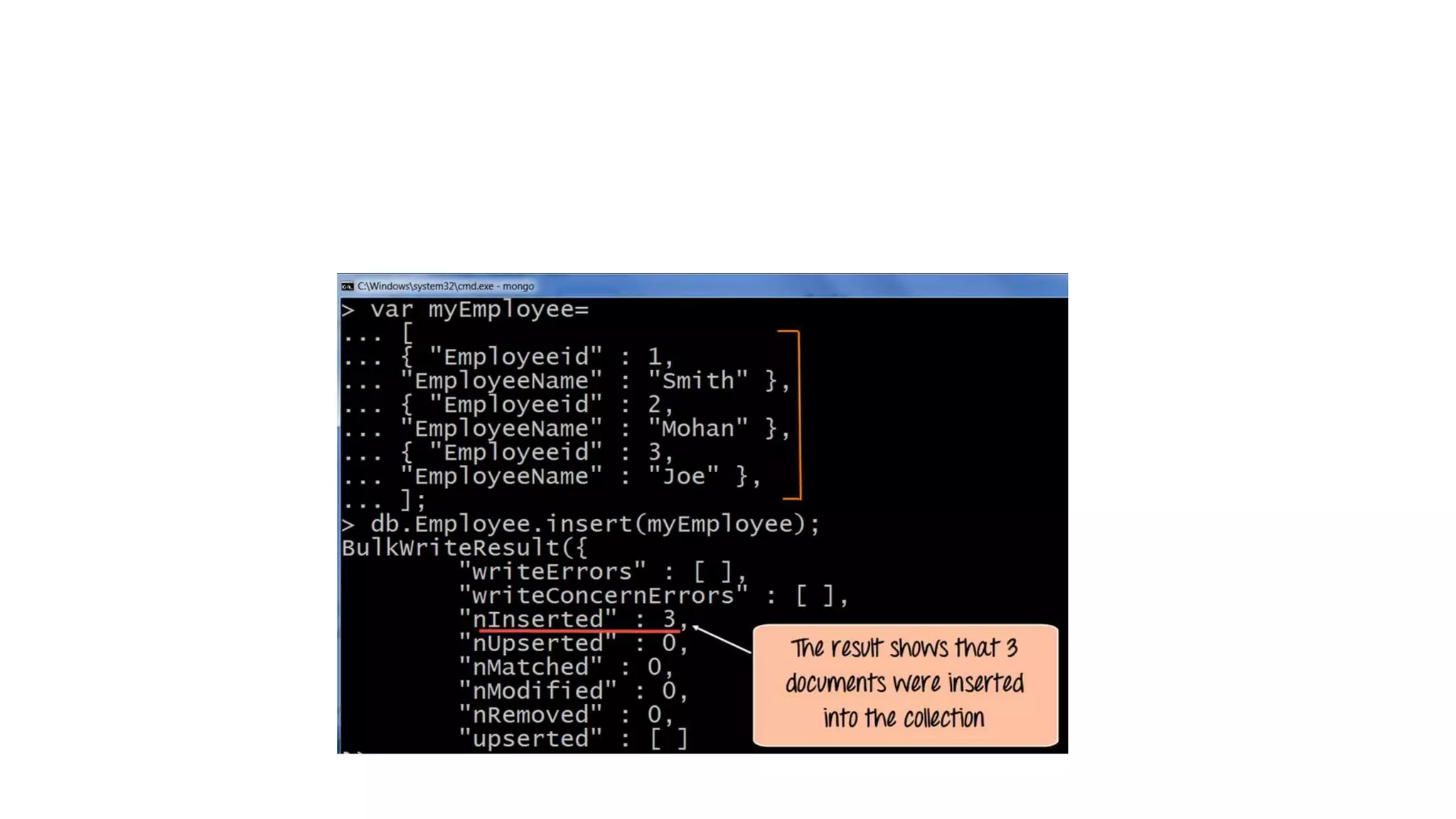 Unit 1 Nosql Commandspptx 9085