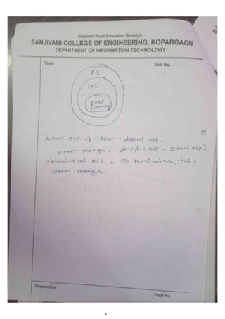 Unit_1_Introduction to Machine Learning Notes.pdf
