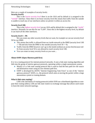 Networking Technologies Basic's complete notes | PDF