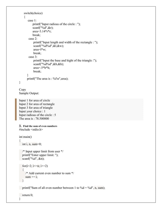 Unit 1 ocs752 introduction to c programming | PDF | Free Download Unit 1 ocs752 introduction to c programming | PDF | Free Download