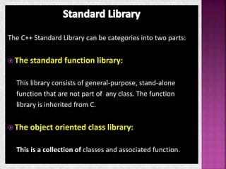 Unit 1 of c++ first program | PPT