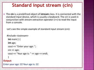 Unit 1 of c++ first program | PPT