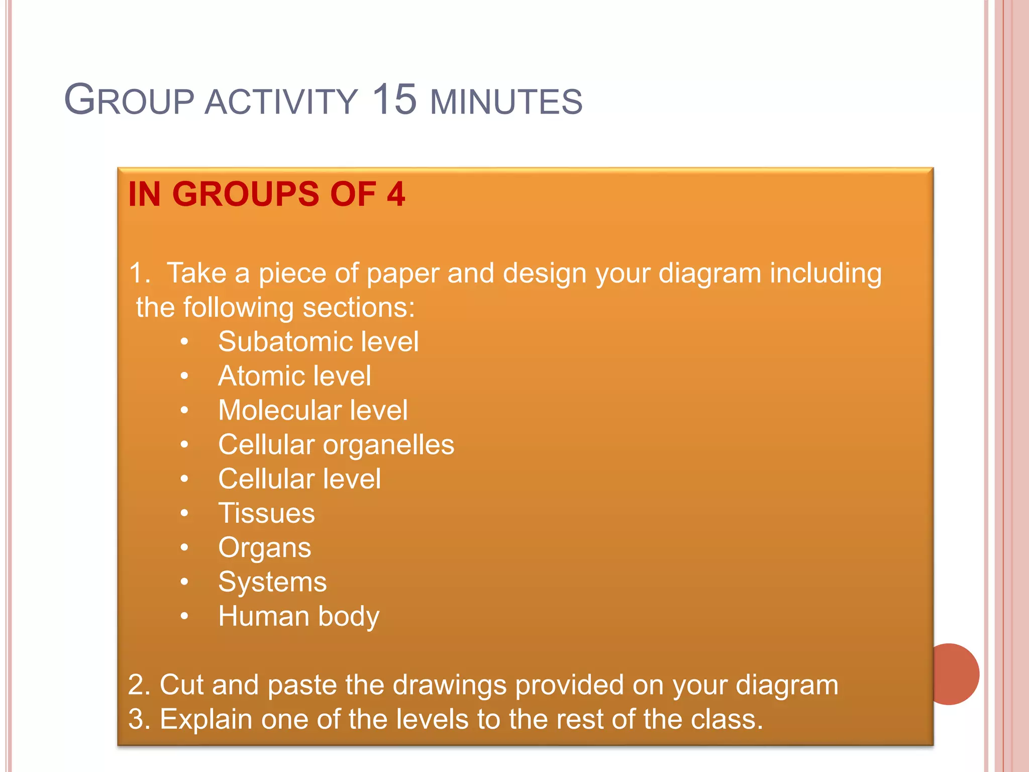 Unit1: Organisation of Human Body | PPTX
