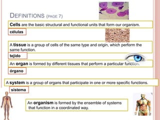 Unit1: Organisation of Human Body | PPTX