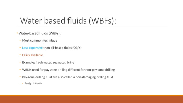 Unit 1 Overview of Drilling Fluids in oil and gas wells drilling.pptx | Geology | Science