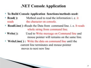 UNIT 1 Overview of GUI programing-1.pptx | Programming Languages | Computing