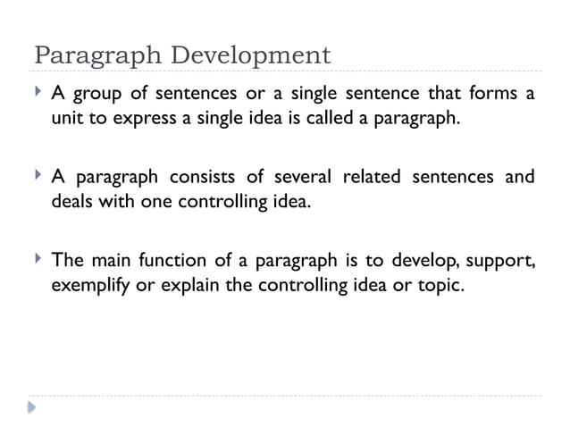 Unit 1 Paragraph Writing soft skills engg.pptx