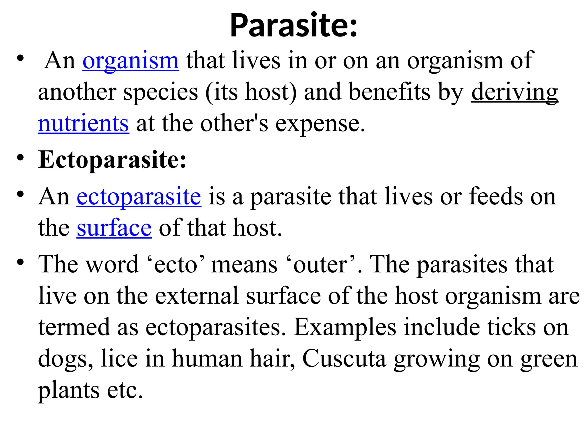 parasitology INTRODUCTION OF MEDICAL PARASITOLOGY | PPTX