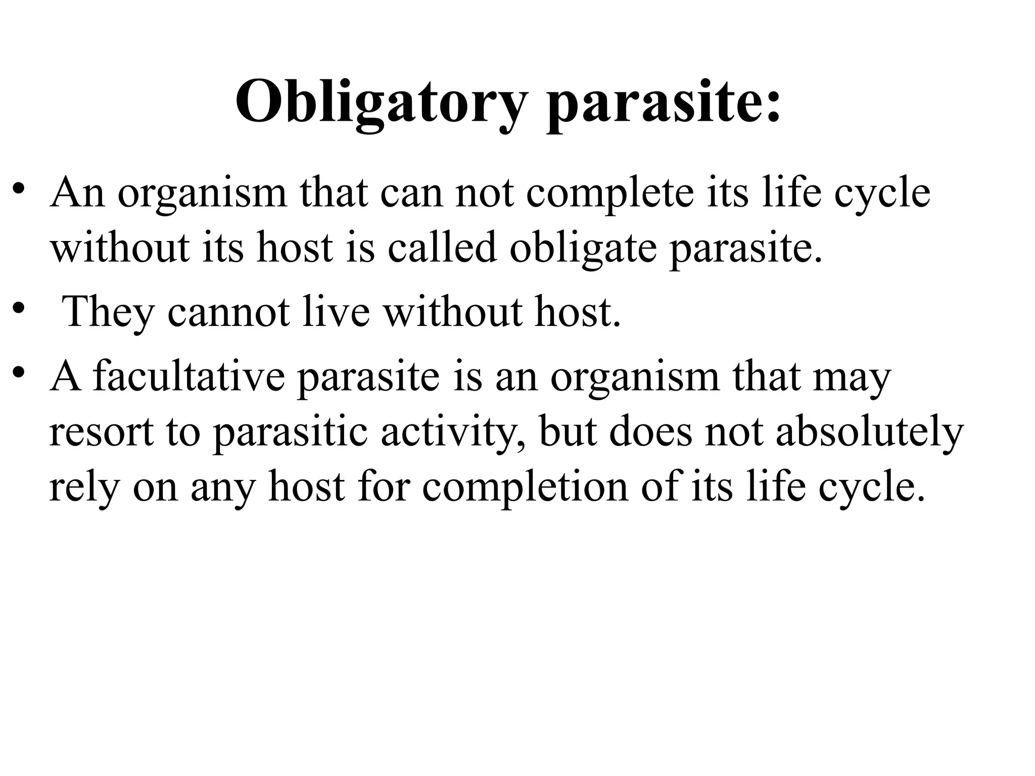 parasitology INTRODUCTION OF MEDICAL PARASITOLOGY | PPTX