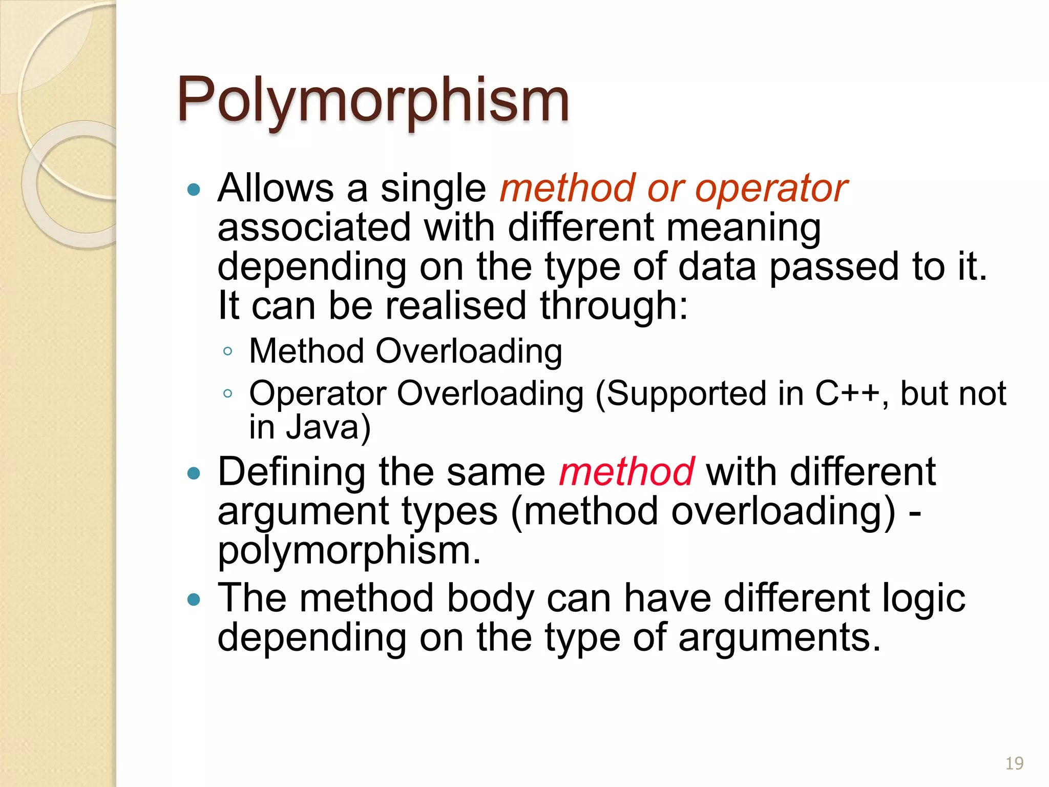 Unit 1 Part 3 Constructor Overloading Staticppt