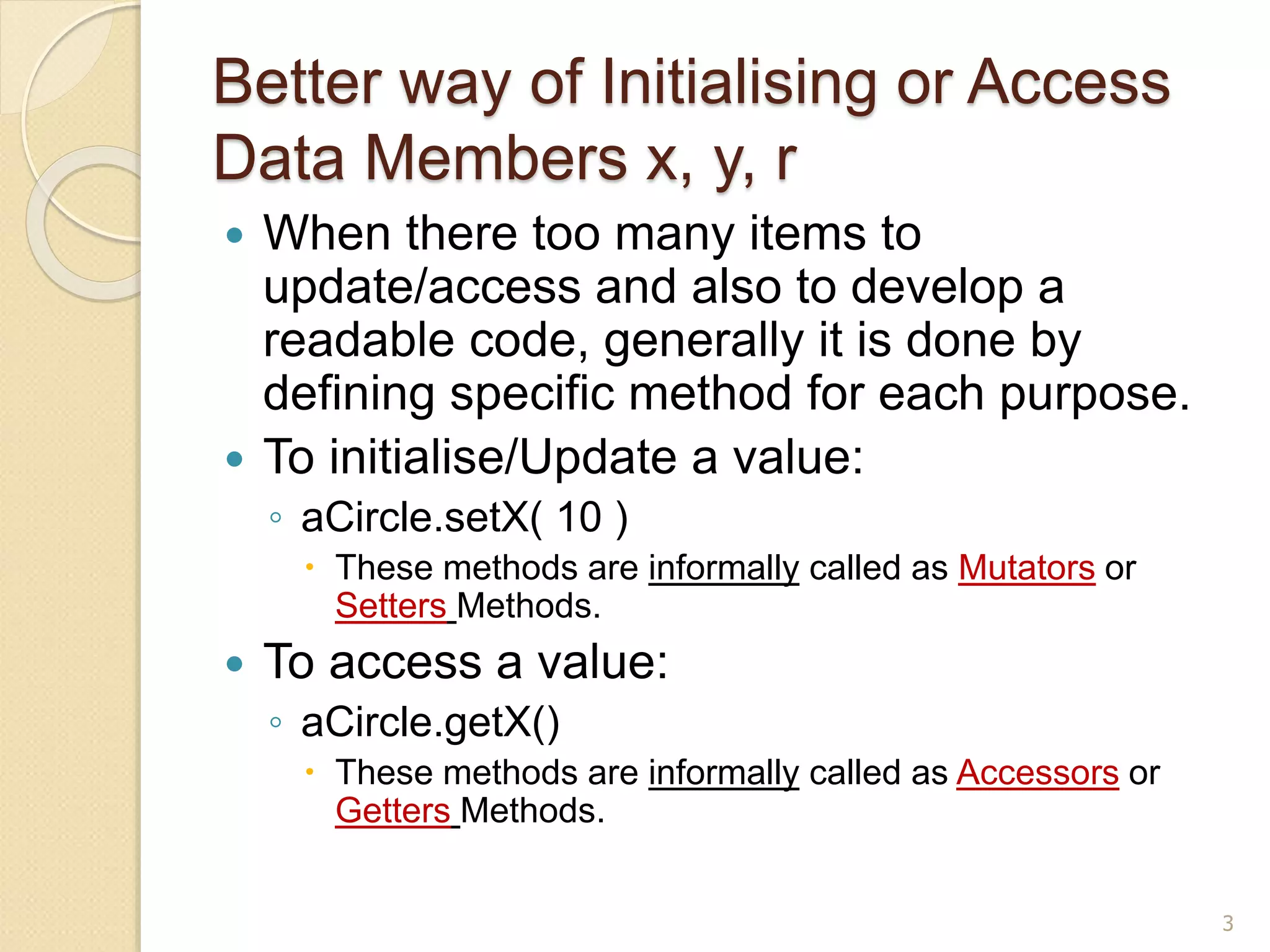 Unit 1 Part 3 Constructor Overloading Staticppt