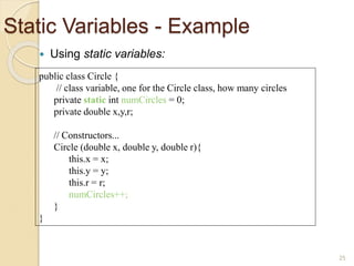 Unit 1 Part - 3 constructor Overloading Static.ppt
