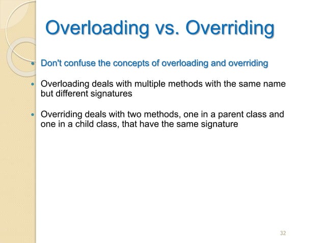 Unit 1 Part 3 Constructor Overloading Staticppt