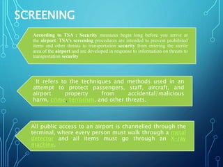 Aviation Safety and Security Management Unit 1 part 1 | PPTX